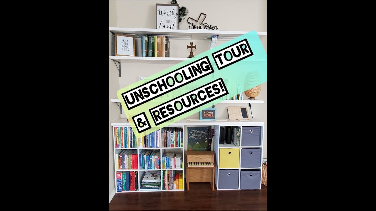 Unschooling home tour & resources - YouTube