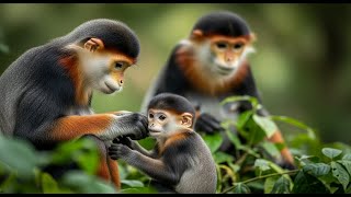 Why This Endangered Monkey is One of the World’s Most Colorful Primates | Calming and Relaxing Music