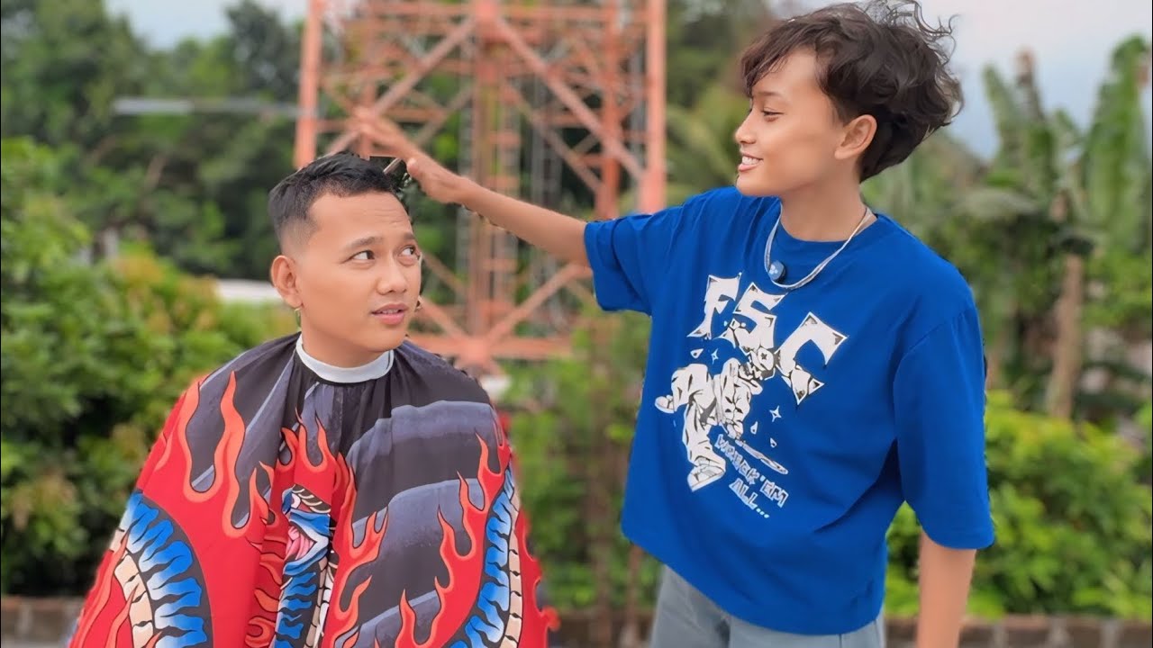 MAMNUN CUKUR SAMA MESSA KEPSTER TOMBOY VIRAL!! - YouTube