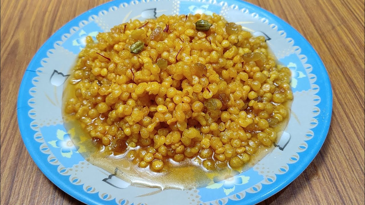 How To Make Boondi । बेसन की बूंदी ।Homemade Boondi Recipe | Rina Rai ...
