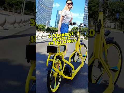 3 strangest bicycles in the world ‼️‼️
