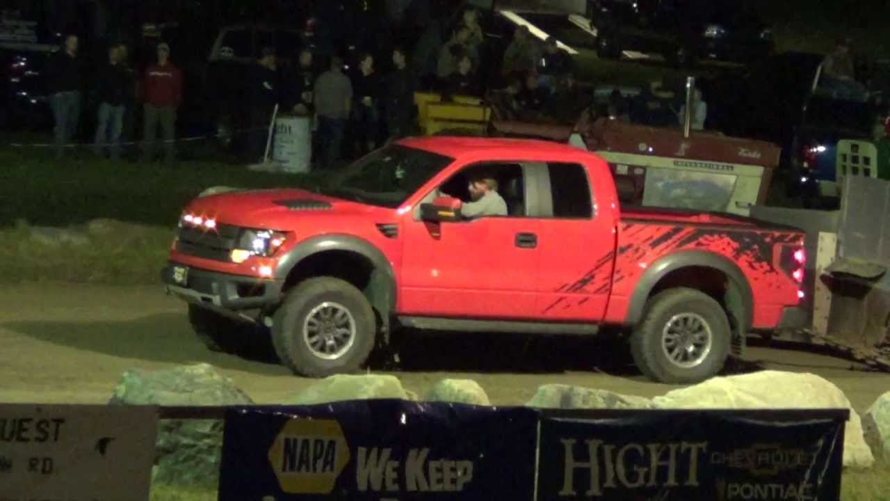 6.2 Ford Raptor Truck Pull - YouTube
