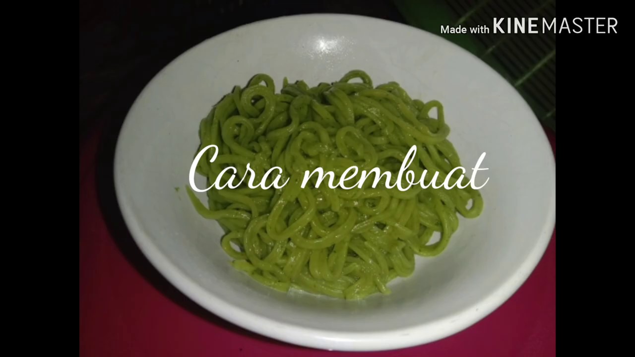 Mie ijo kelor tanpa bahan pengawet - YouTube