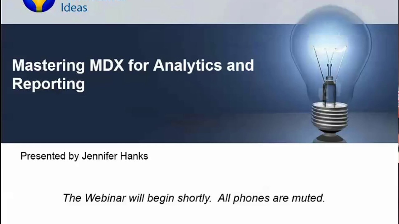 Mastering MDX for Analytics and Reporting - YouTube