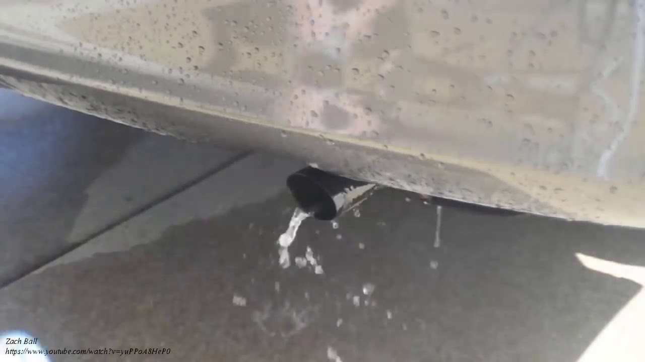Cars Spitting Water and Flames from Exhaust - YouTube