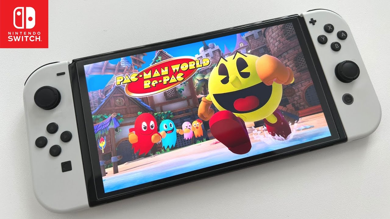 Pac-Man World Re-Pac Nintendo Switch OLED Gameplay - YouTube