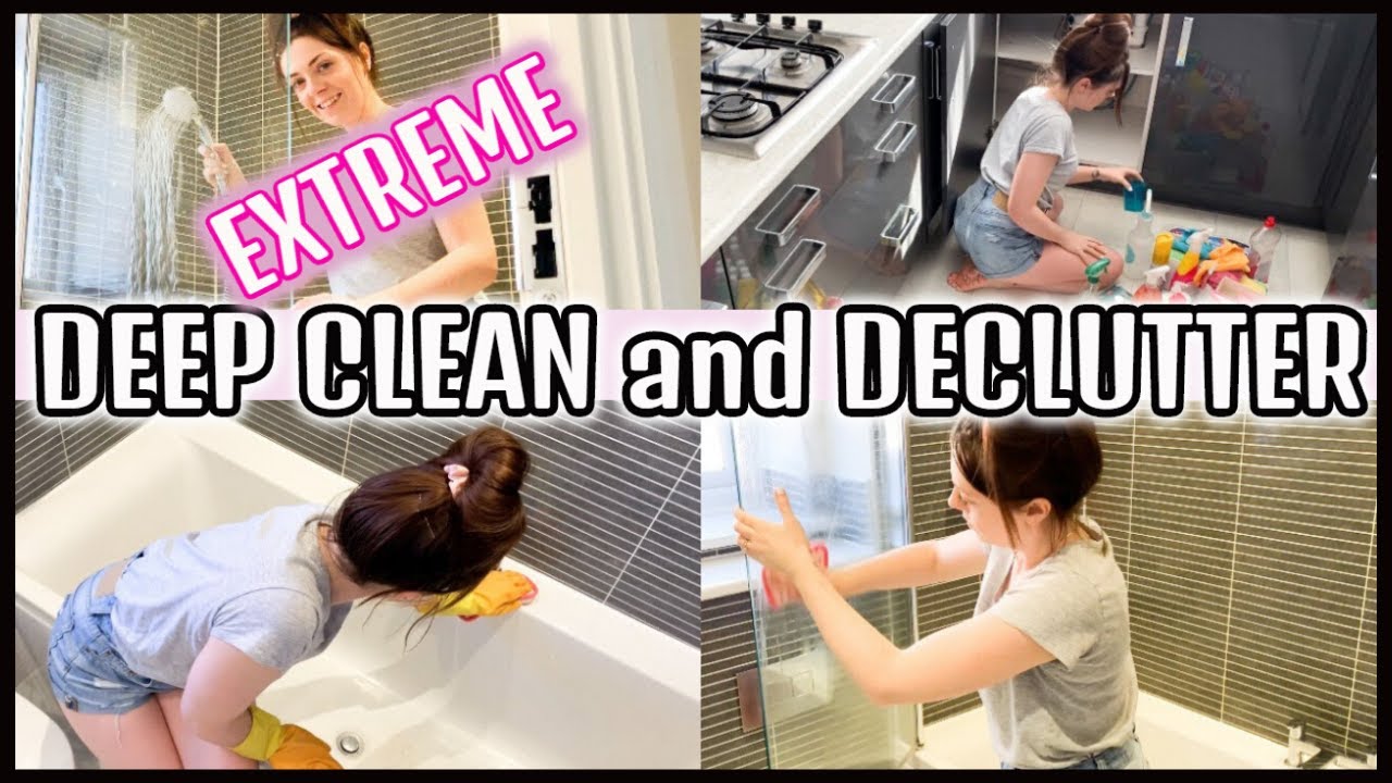 DEEP CLEAN AND DECLUTTER | CLEAN AND DECLUTTER WITH ME | HOME ...