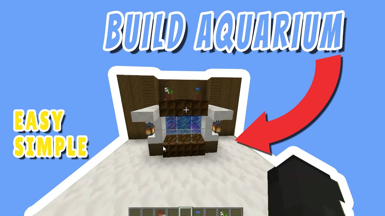 Minecraft: How to Make an Aquarium - YouTube