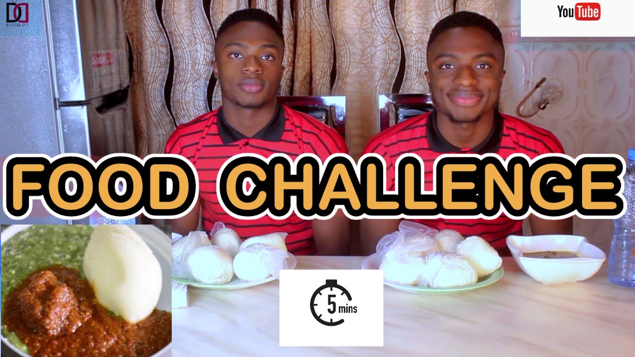 FOOD CHALLENGE WITH OUR FAVORITE AFRICAN DISH 🥘 😁 - YouTube