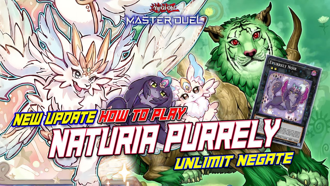 MASTER DUEL - THIS IS GOOD SUPPORT FOR PURRELY - GUIDE COMBO NATURIA ...
