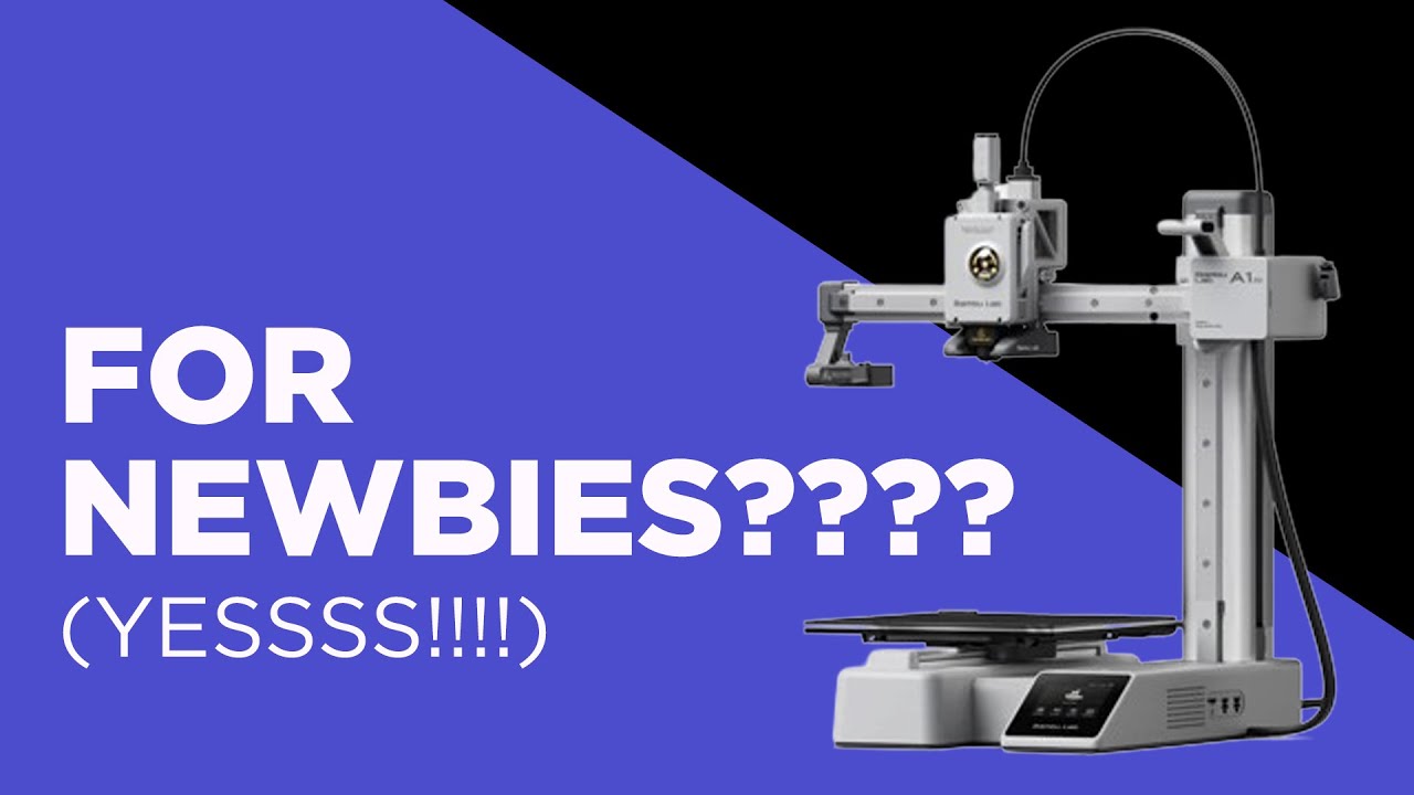 Bambu A1 Mini for absolute 3d beginners like me - YouTube