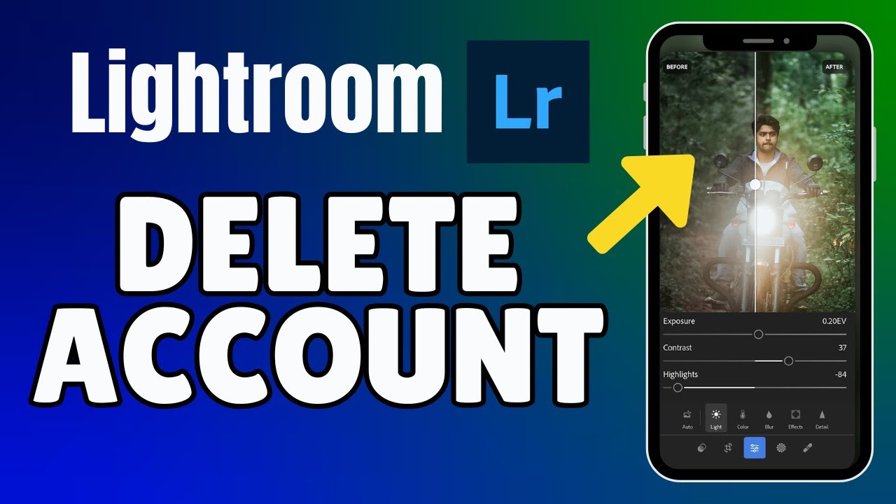 How to Delete Lightroom Account 2025? - YouTube