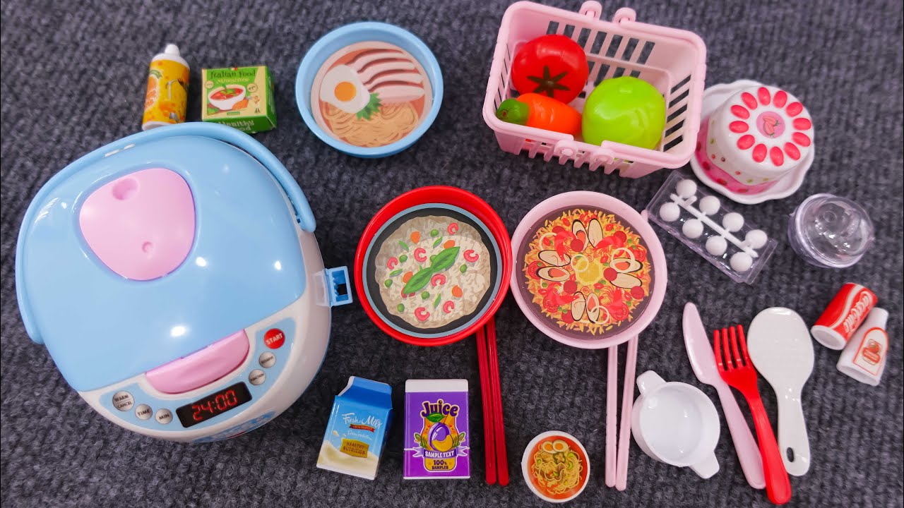 5 Minutes Satisfying with Unboxing Cooking Kitchen Play Set | ASMR ...