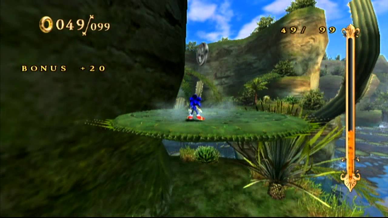 Sonic and the Secret Rings (Wii) Dinosaur Jungle Mission 11 Gold Medal ...
