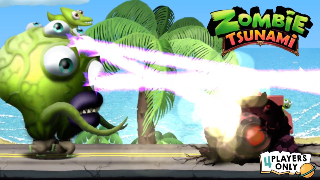 Zombie Tsunami HD #3 | GIANT ZOMBIE Upgrade: Shoots 3 Lasers By ...