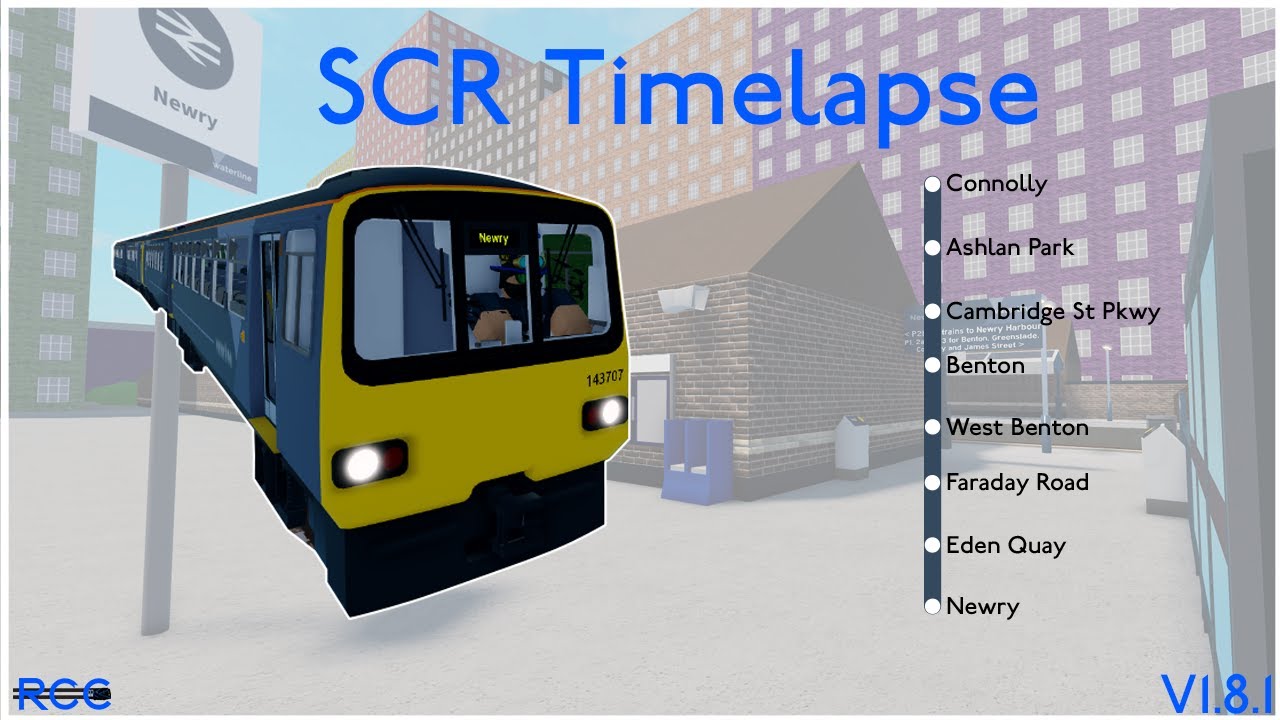 SCR Timelapse: Route R011 Connolly - Newry - YouTube