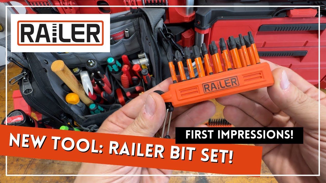 Railer Bit Set Review: Best Bits for Your Toolbox? 🛠️ #ToolReview #diy ...