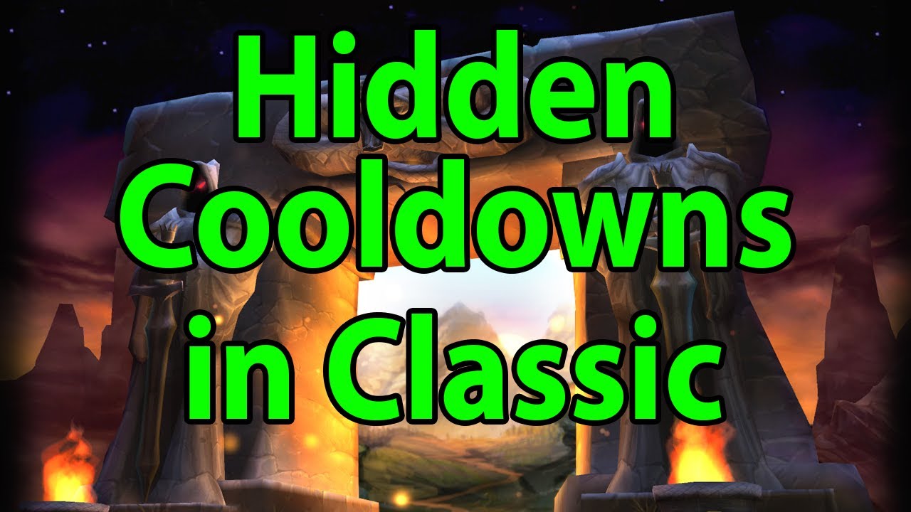 More Internal Cooldowns Found - Classic WoW PSA - YouTube
