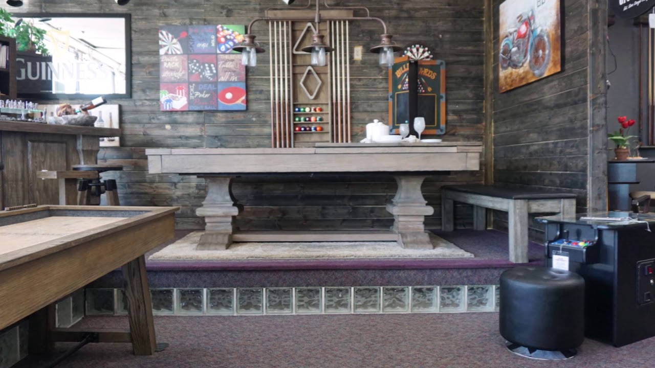 Multi-Function Pool Tables: Pool Table Conversion Tops - YouTube