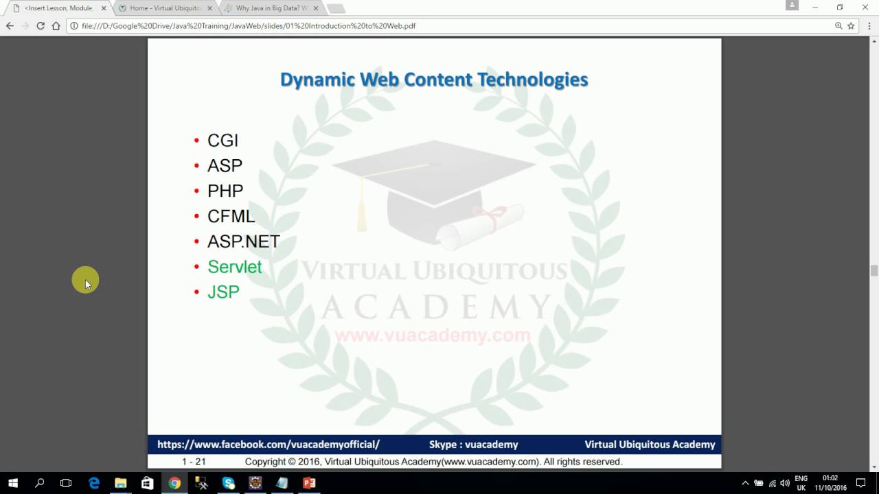 Server Side Technologies - YouTube