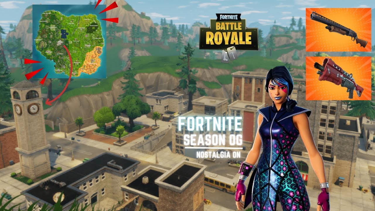 ΕΠΙΣΤΡΟΦΗ ΣΤΗΝ ΝΟΣΤΑΛΓΙΑ-ΕΠΙΣΤΡΟΦΗ ΣΤΟ OG MAP (fortnite season og greek ...