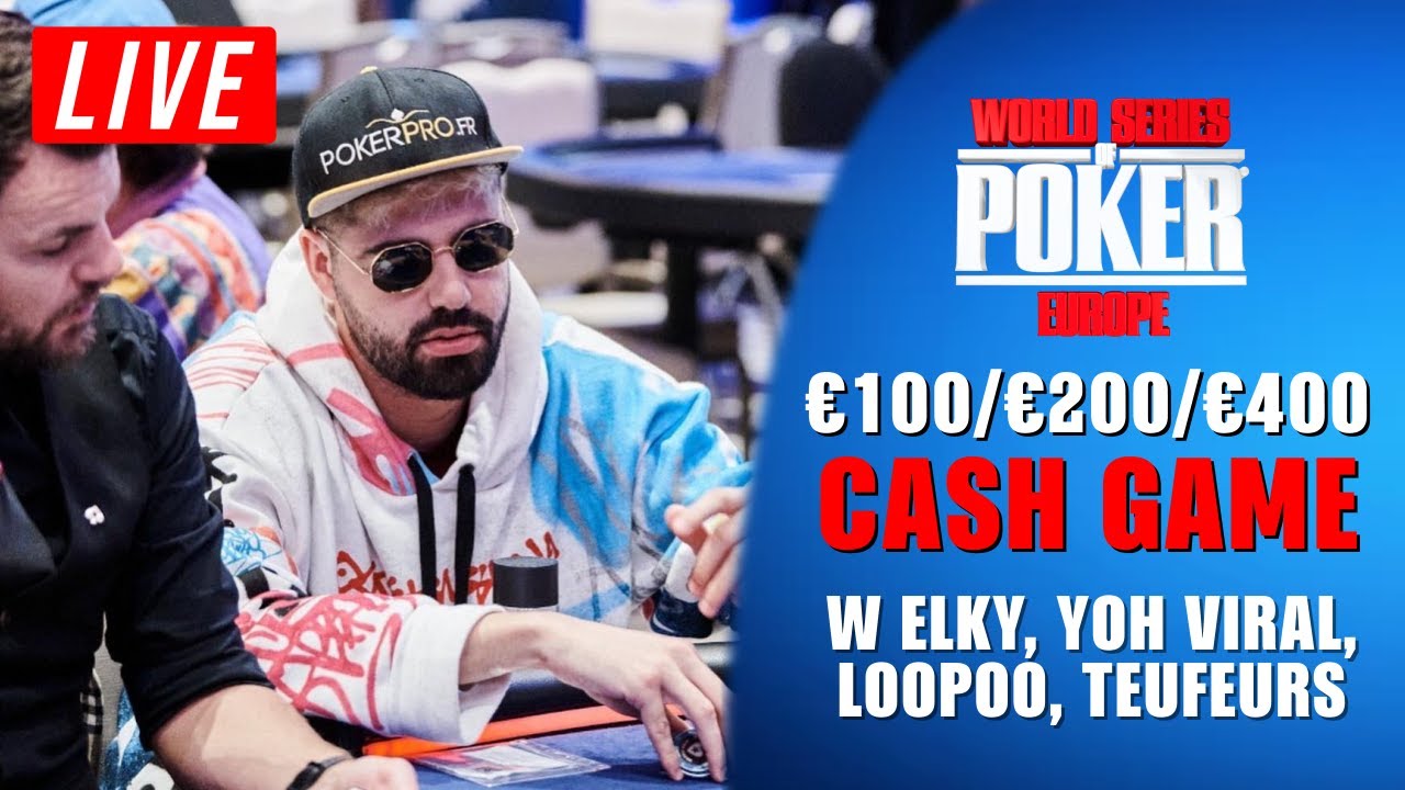 Yoh Viral, Elky, Loopoo Play €100/€200/€400 No Limit Hold'em! - YouTube