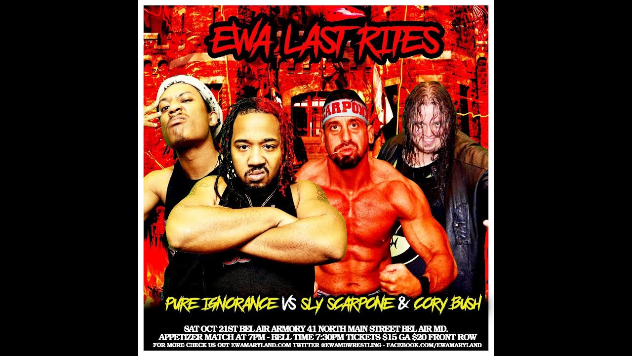 Cory Bush & Sly Scarpone vs Pure Ignorance (Chaz Evans & Prince ...