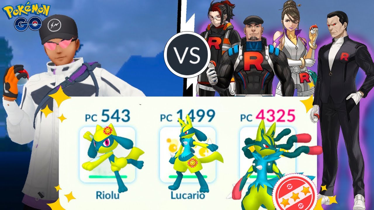 RIOLU+LUCARIO+MEGA LUCARIO SHUNDO VS SIERRA,ARLO,CLIFF E GIOVANNI NO ...