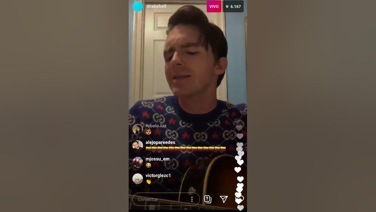 Drake Bell Cantando La Camisa Negra De Juanes ️🔥 Youtube