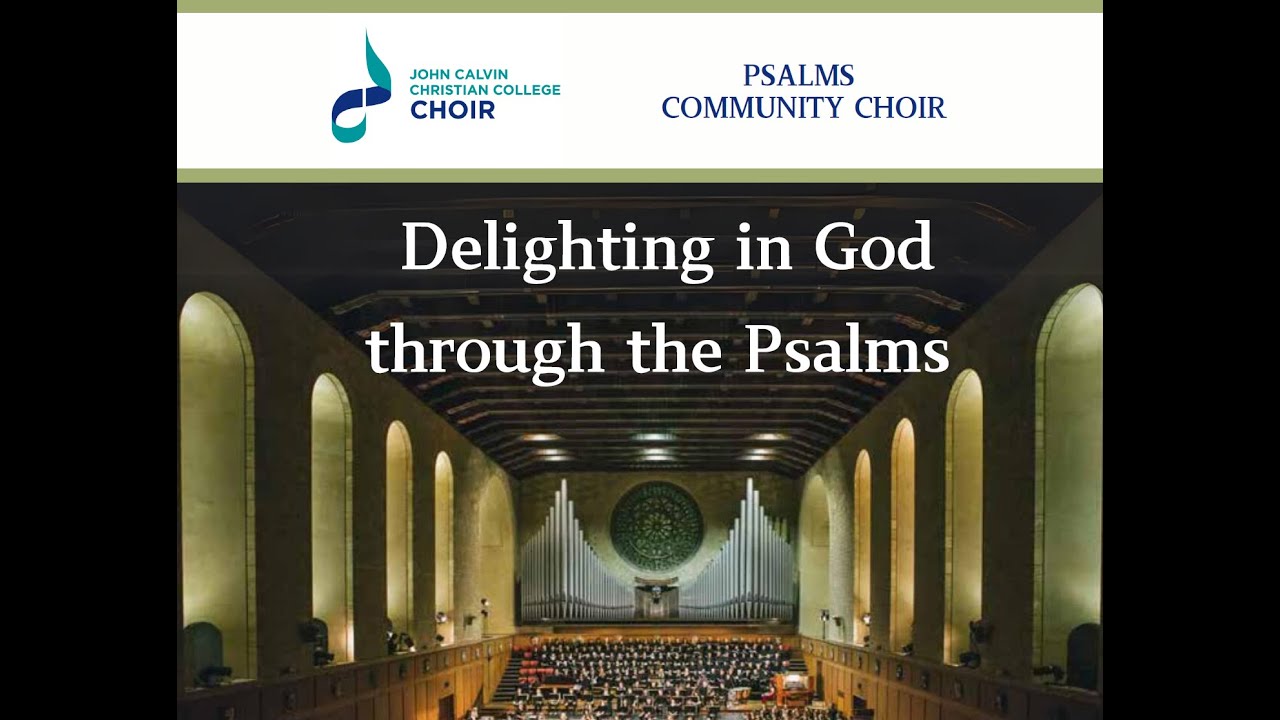Delighting in God through the Psalms - YouTube