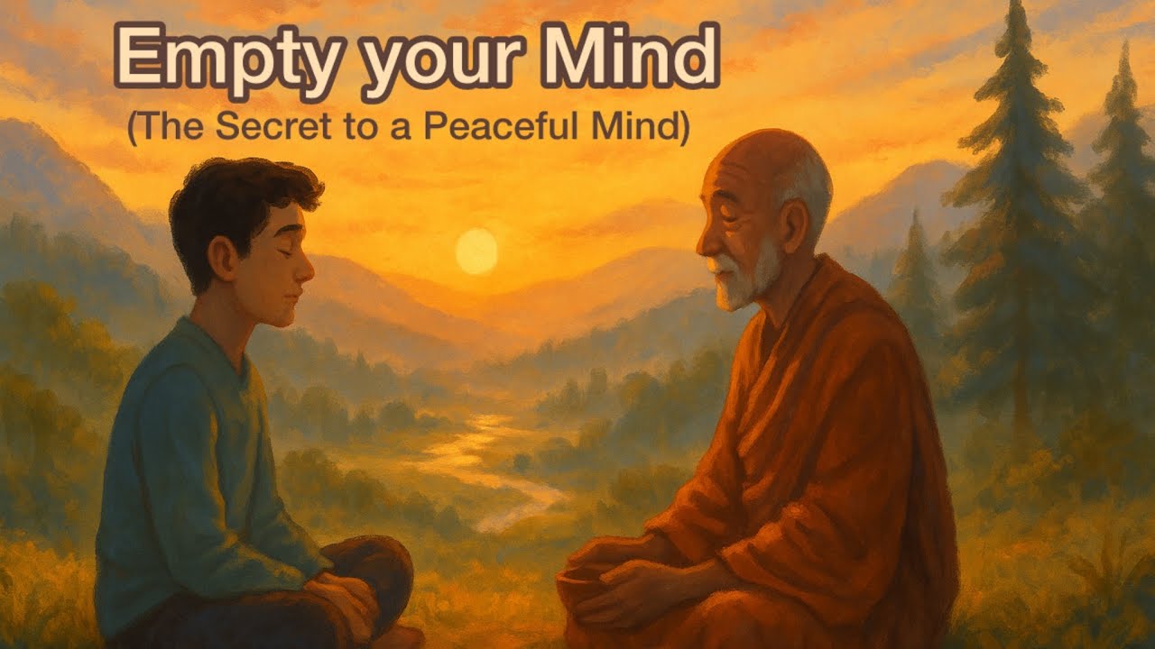 Empty your Mind | The Secret to a Peaceful mind | A Motivational Story ...