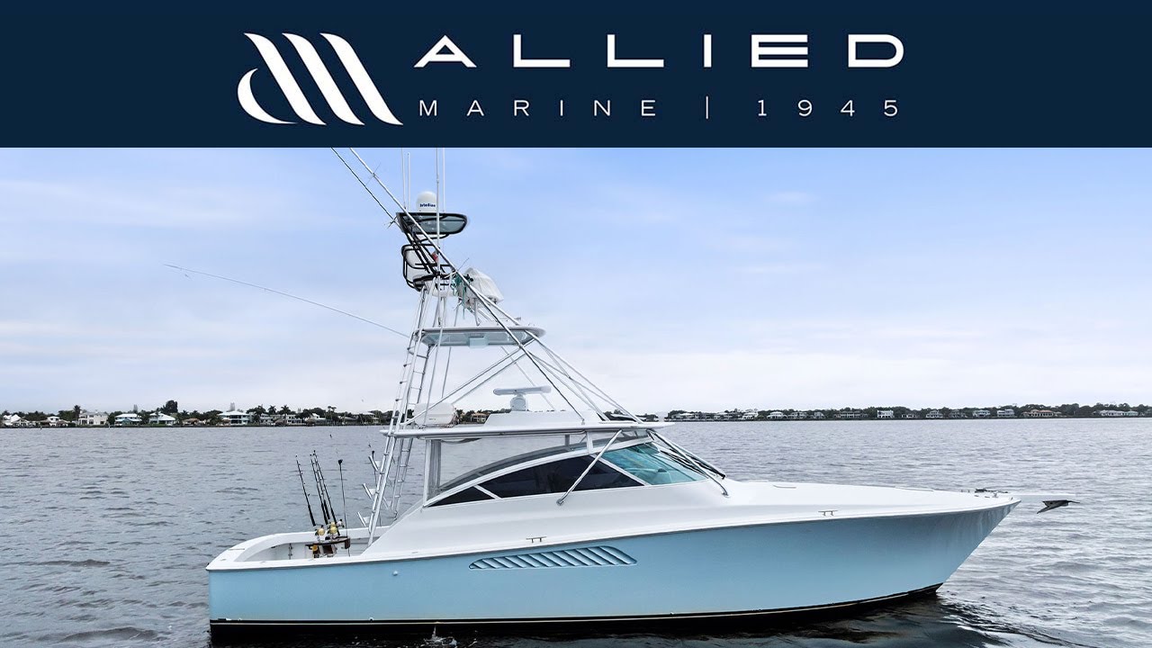 2003 Viking 45’ Express - "URGENT SEA" - YouTube