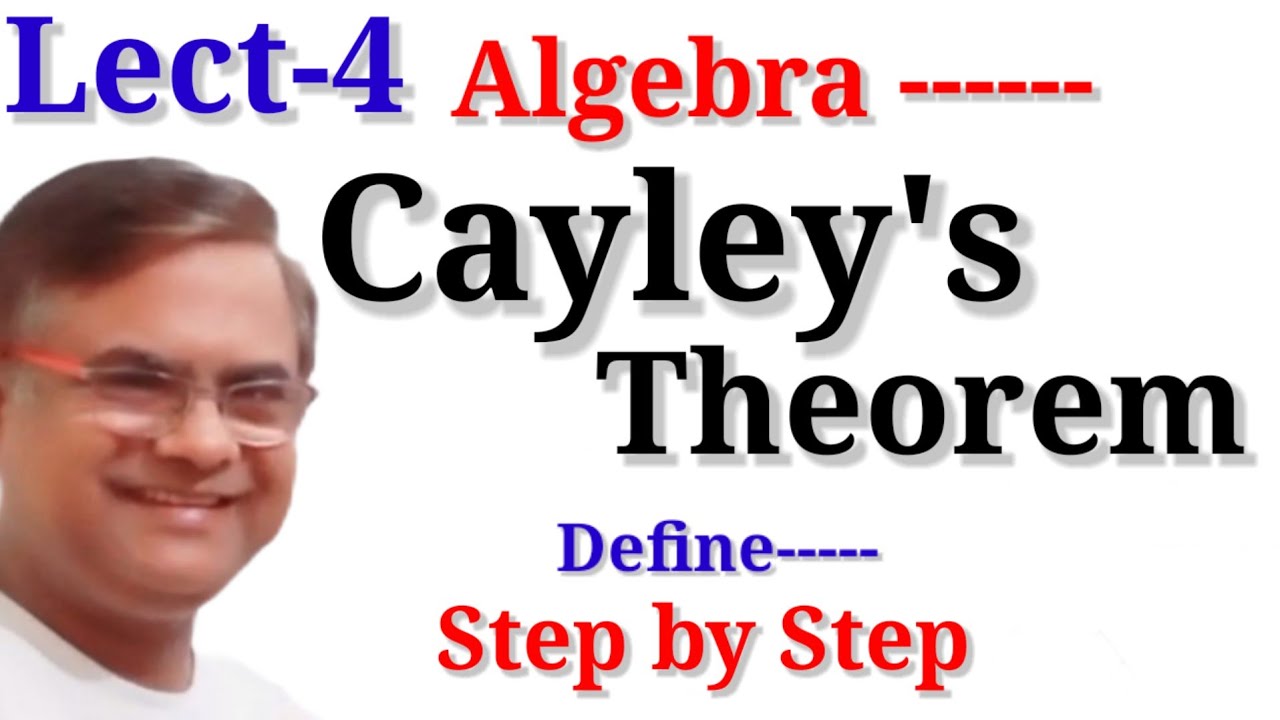 Cayley's Theorem Algebra group Theory Bsc Maths - YouTube