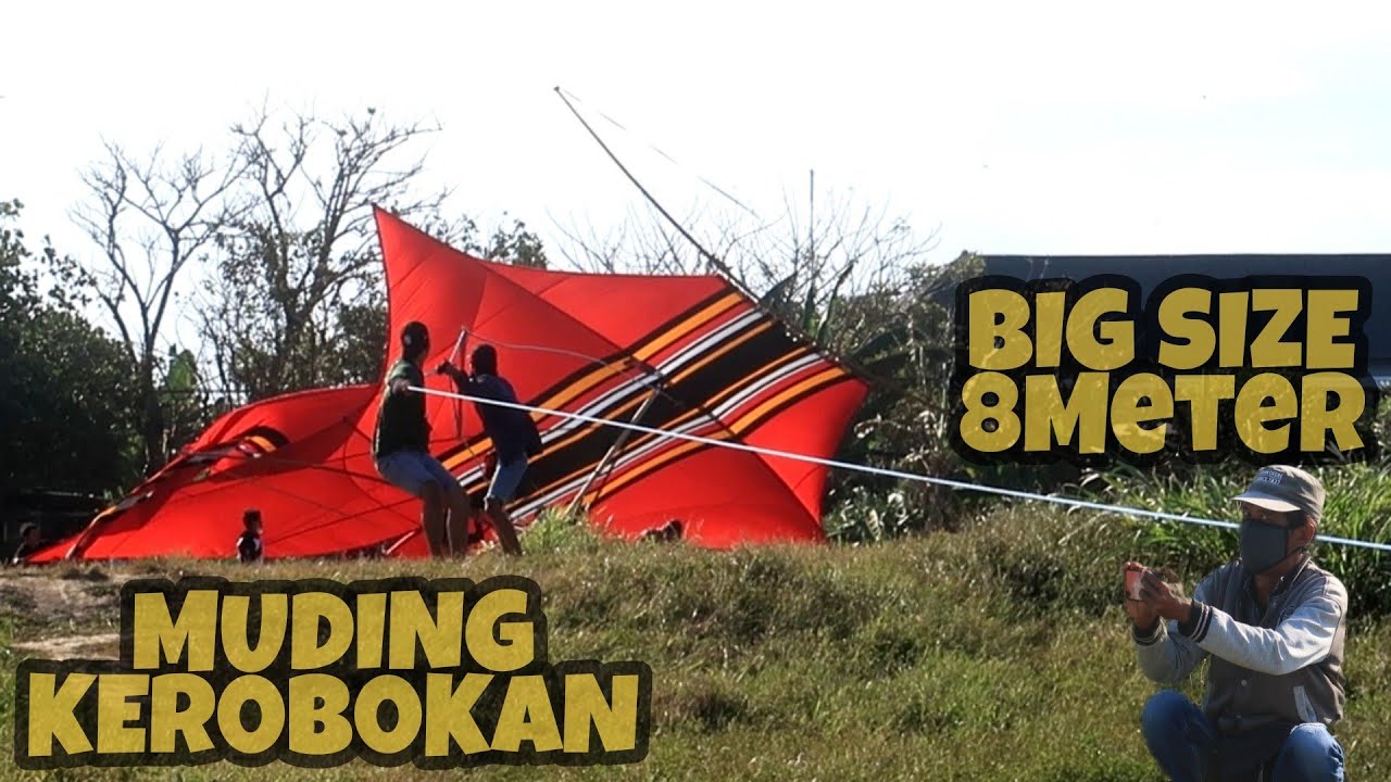BEBEAN BIG SIZE 8 METER MUDING KEROBOKAN BALI KITE 1 SEPTEMBER 2021 ...