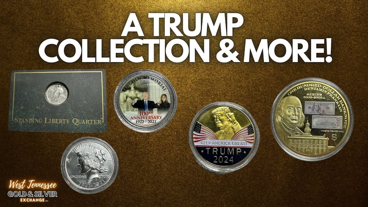 A Collection of Trump Coins Comes Into The #coinstore! - YouTube