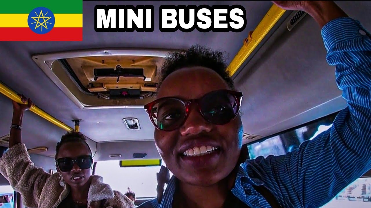 Trying Public Buses For The 1st Time in Ethiopia Addis Ababa - YouTube