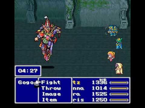 Final Fantasy 5 Boss Rush! - Gogo [42 of 59] - YouTube