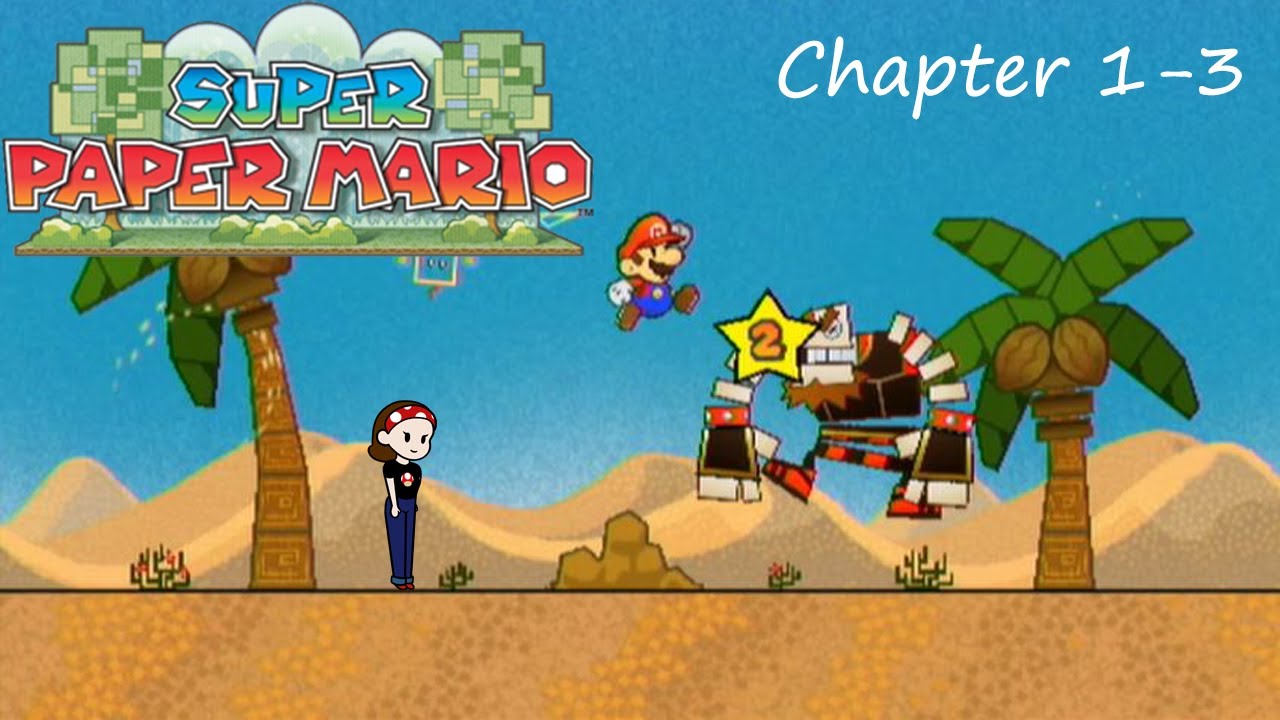 Super Paper Mario: Chapter 1-3 - YouTube