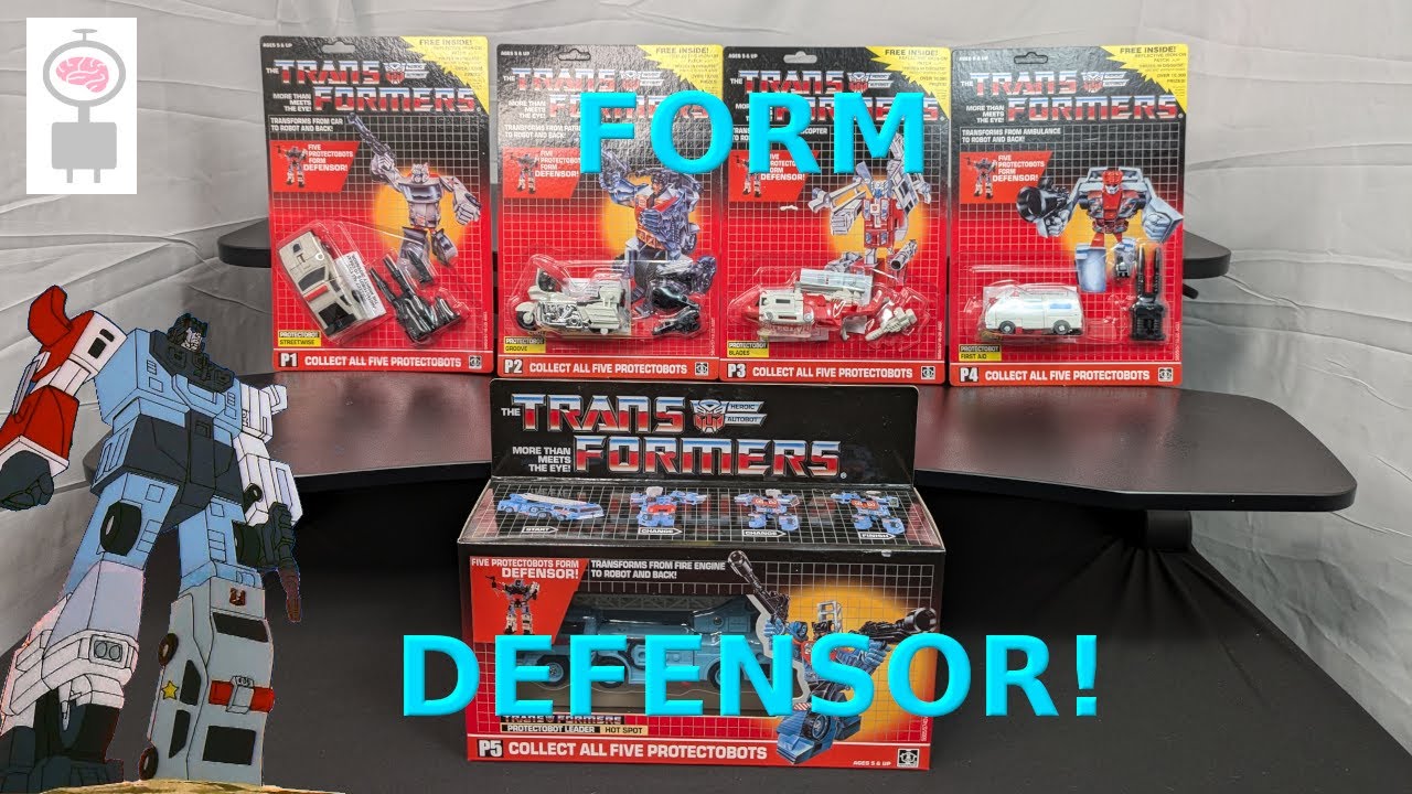 Protectobots, Form DEFENSOR! - Transformers G1 Defensor Review - YouTube