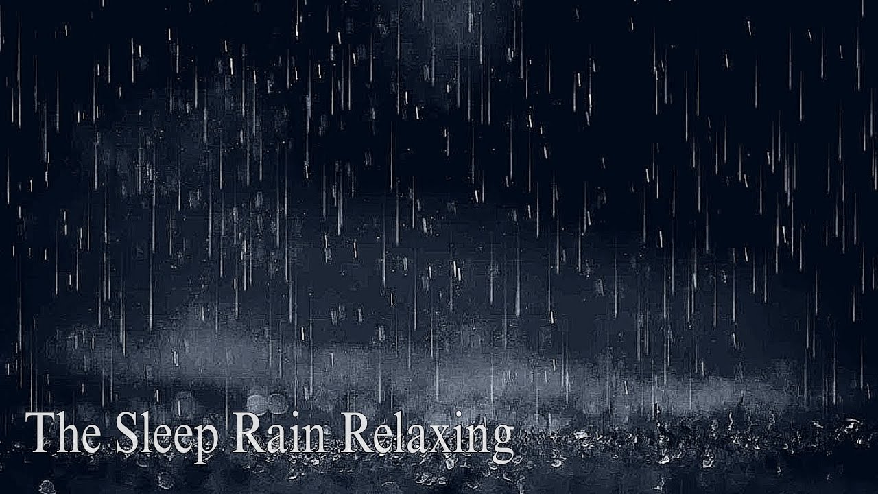 1 HOUR Gentle night RAIN, Rain Sounds for Relaxing Fast Sleep, Insomnia ...