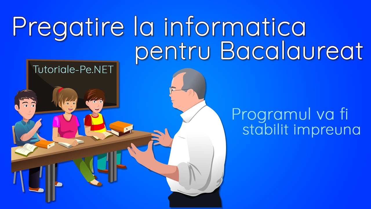 Organizam pregatire la Informatica pentru Bacalaureat - YouTube