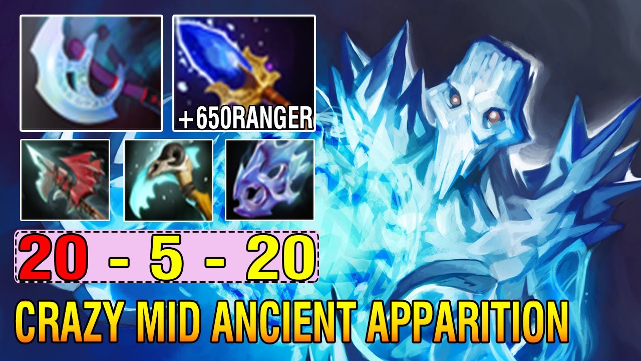 Machine Gun [Ancient Apparition] Mid Aghanim's Scepter + Max Attack ...