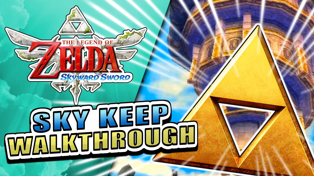 Sky Keep Walkthrough + map ZELDA: Skyward Sword - YouTube