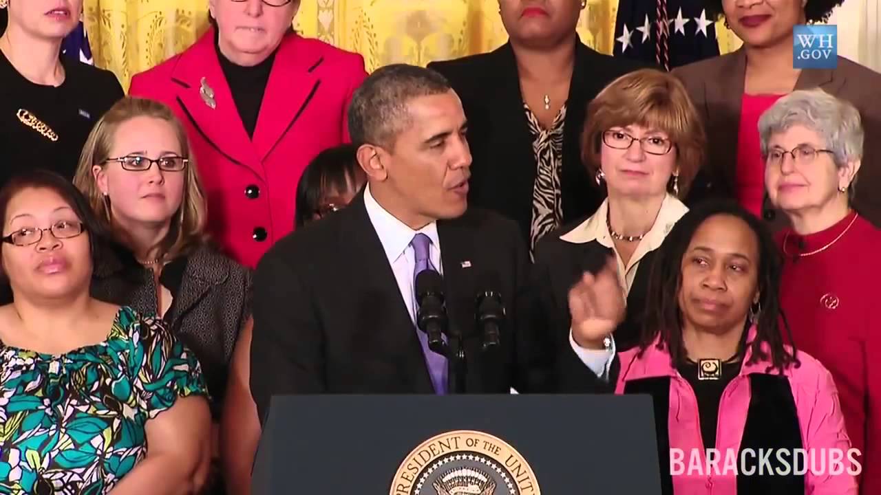 Barack Obama Singing Thriller by Michael Jackson - YouTube