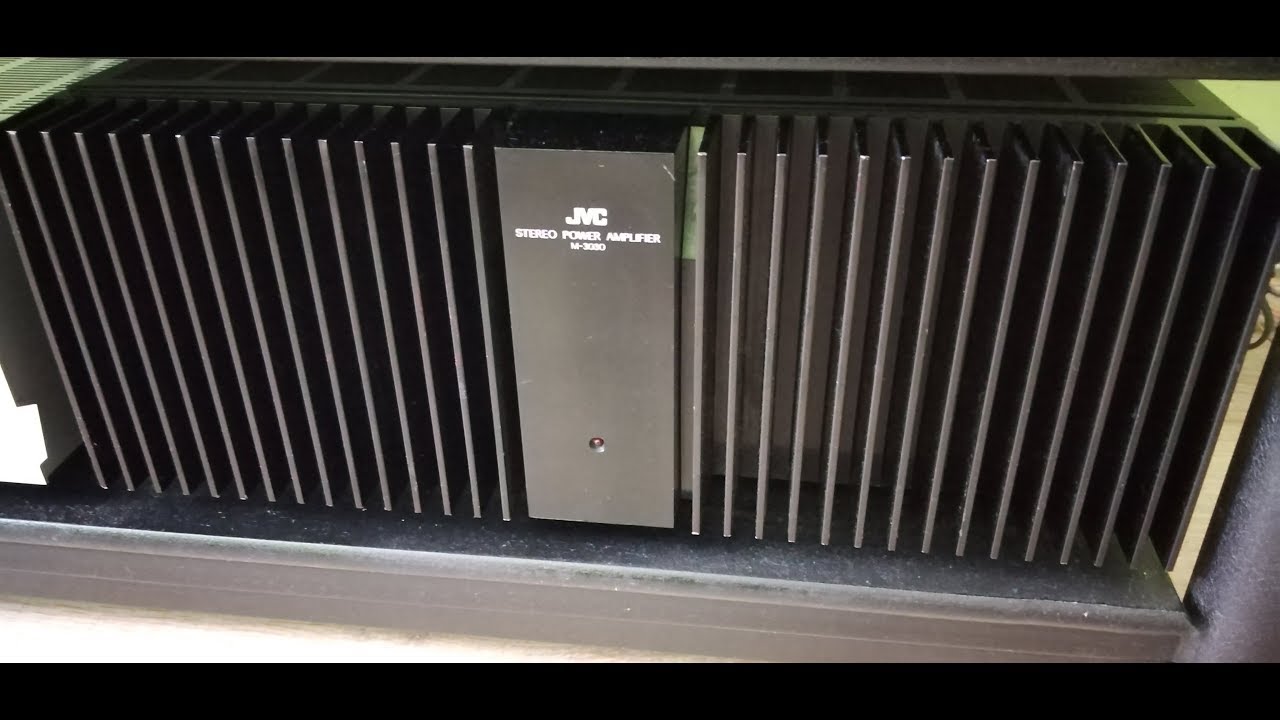 Vintage Poweramp :JVC M-3030 - YouTube
