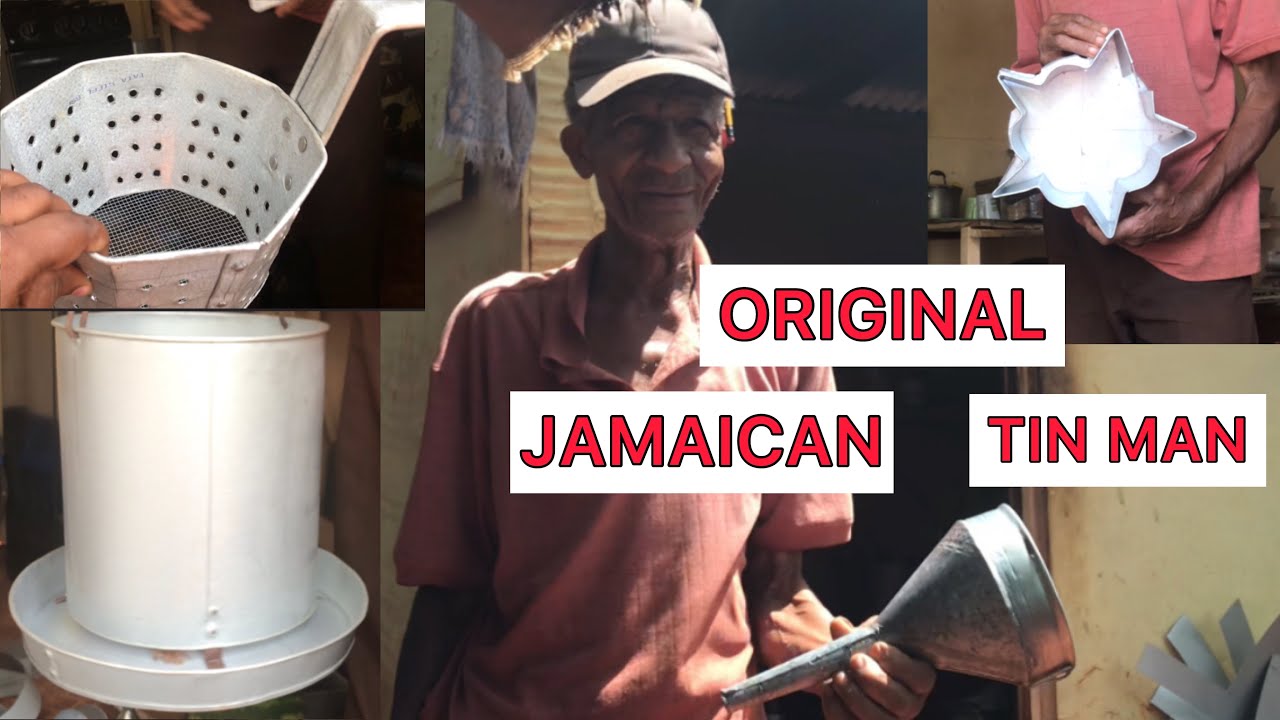 JAMAICAN TIN MAN IS STILL MAKING HIS AUTHENTIC JAMAICAN HANDCRAFT ...