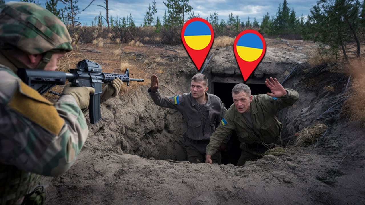 Raid: Russian Troops Ambush Ukrainian Bunkers - YouTube