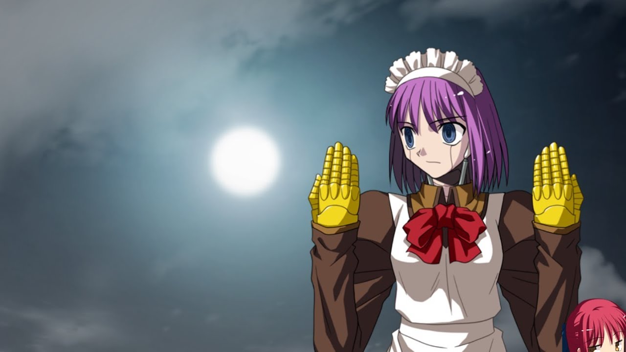 Melty Blood Actress Again Voice Lines - Mech-Hisui - YouTube