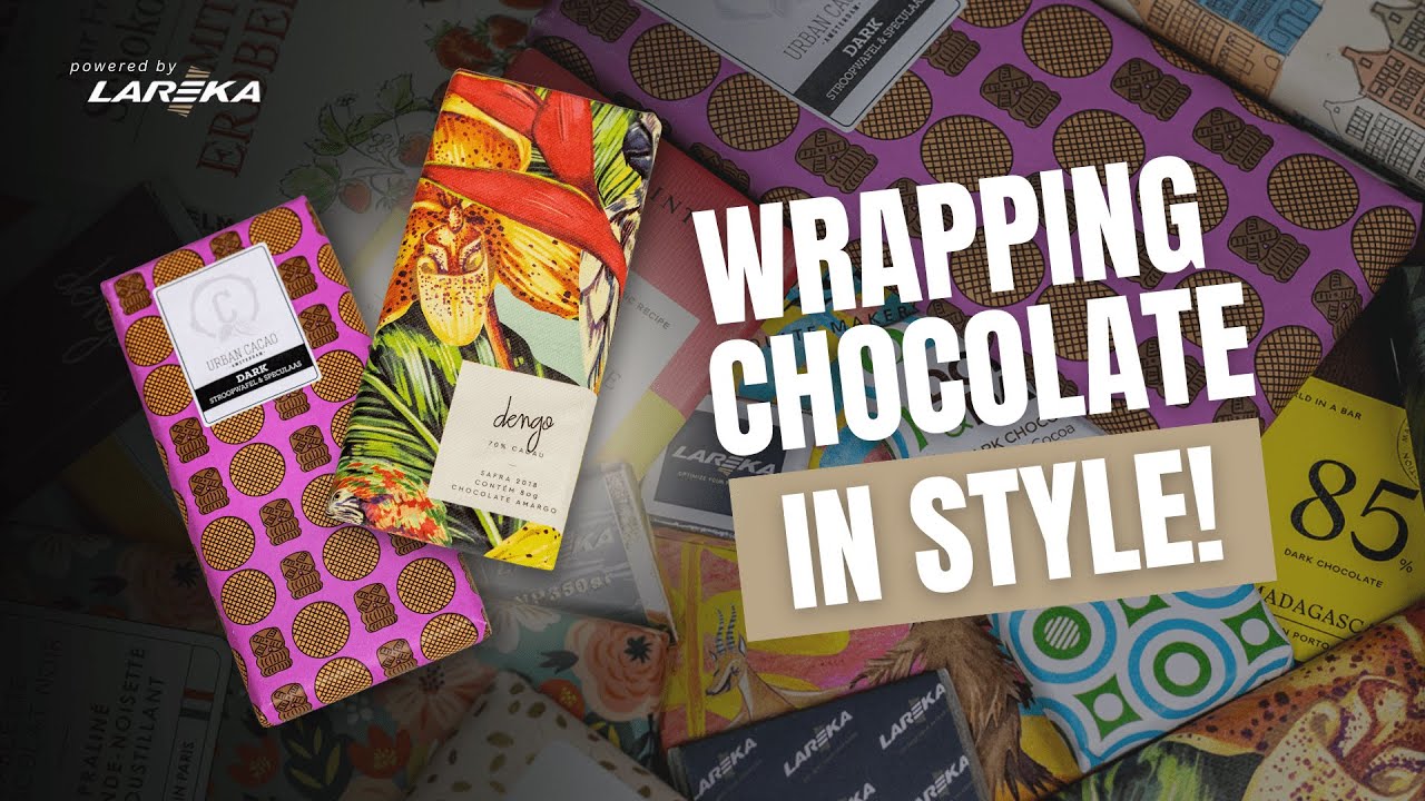 How to wrap chocolate episode 1: Wrapping chocolate in style - YouTube