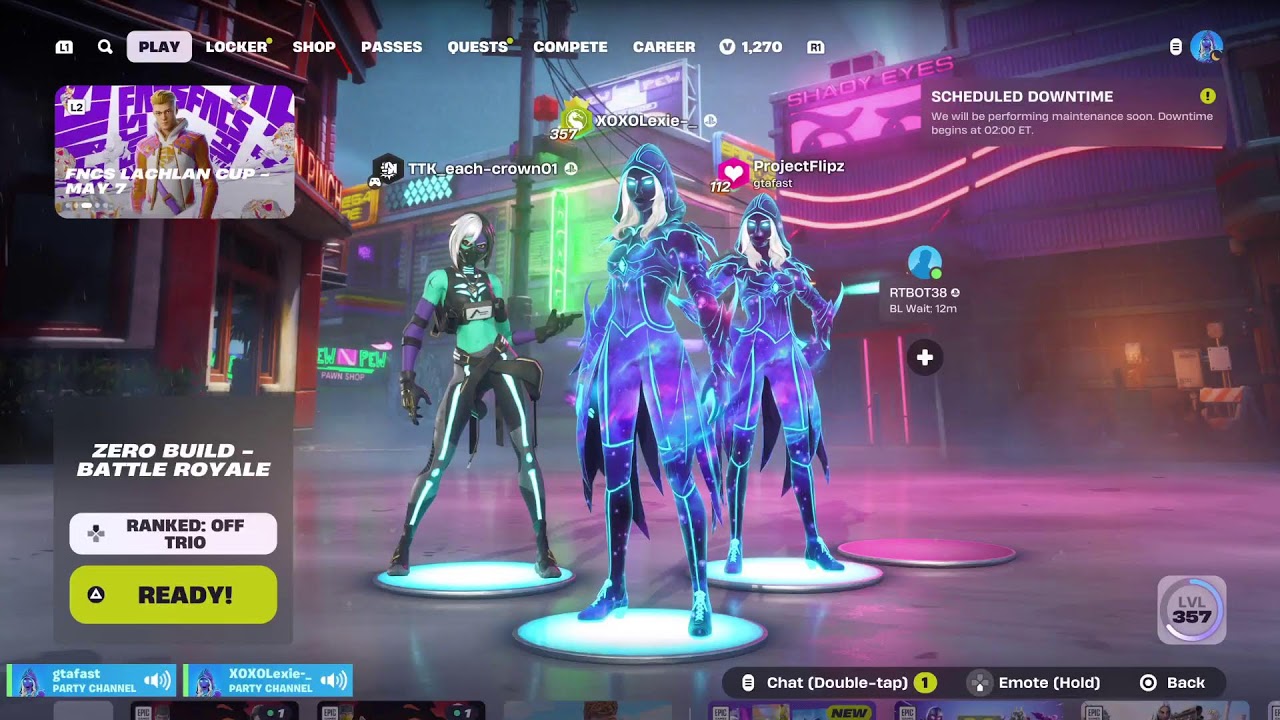FORTNITE CHAPTER 6 SEASON 3 COUNTDOWN GALACTIC BATTLE UPDATE) - YouTube